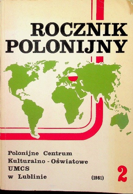 Rocznik polonijny nr 2 1981 - W opisie | Książka w Empik