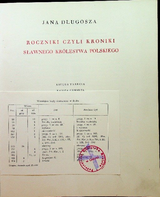 Roczniki czyli kroniki sławnego Królestwa Polskiego - W opisie | Książka w Empik