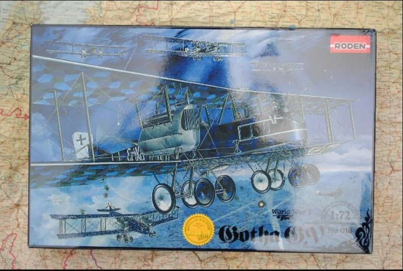 Roden 016 Samolot Gotha G.V Night Raider 1:72 24H - Inna marka | Sklep ...