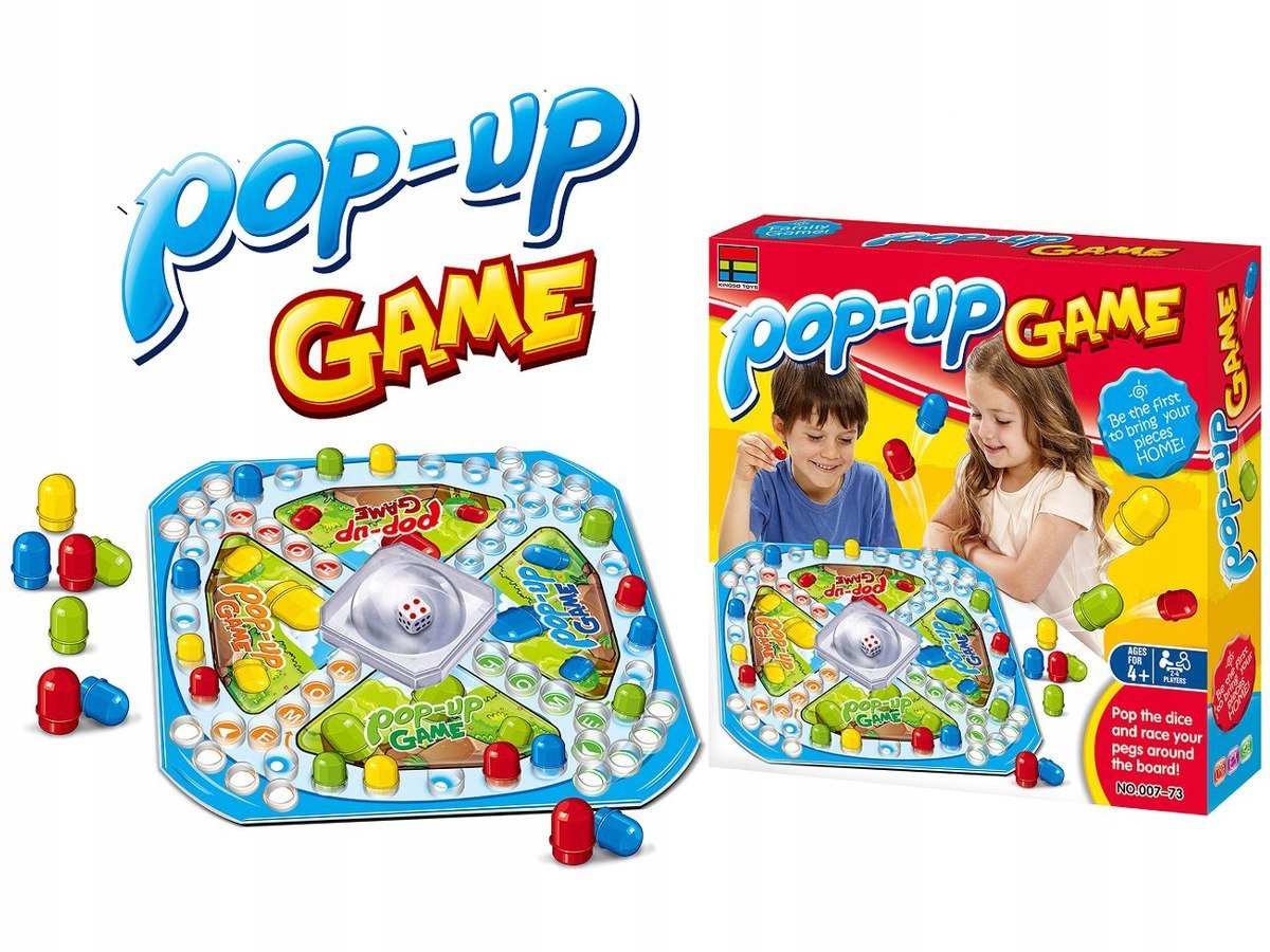 Rodzinna Gra Planszowa CHIŃCZYK "Pop-up game", DK - DK | Sklep EMPIK.COM