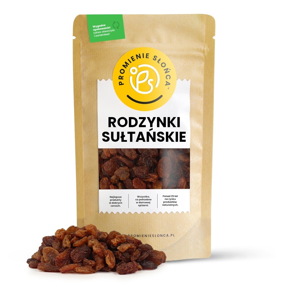 Rodzynki Sułtańskie 1 kg - PROMIENIE SŁOŃCA | Sklep EMPIK.COM