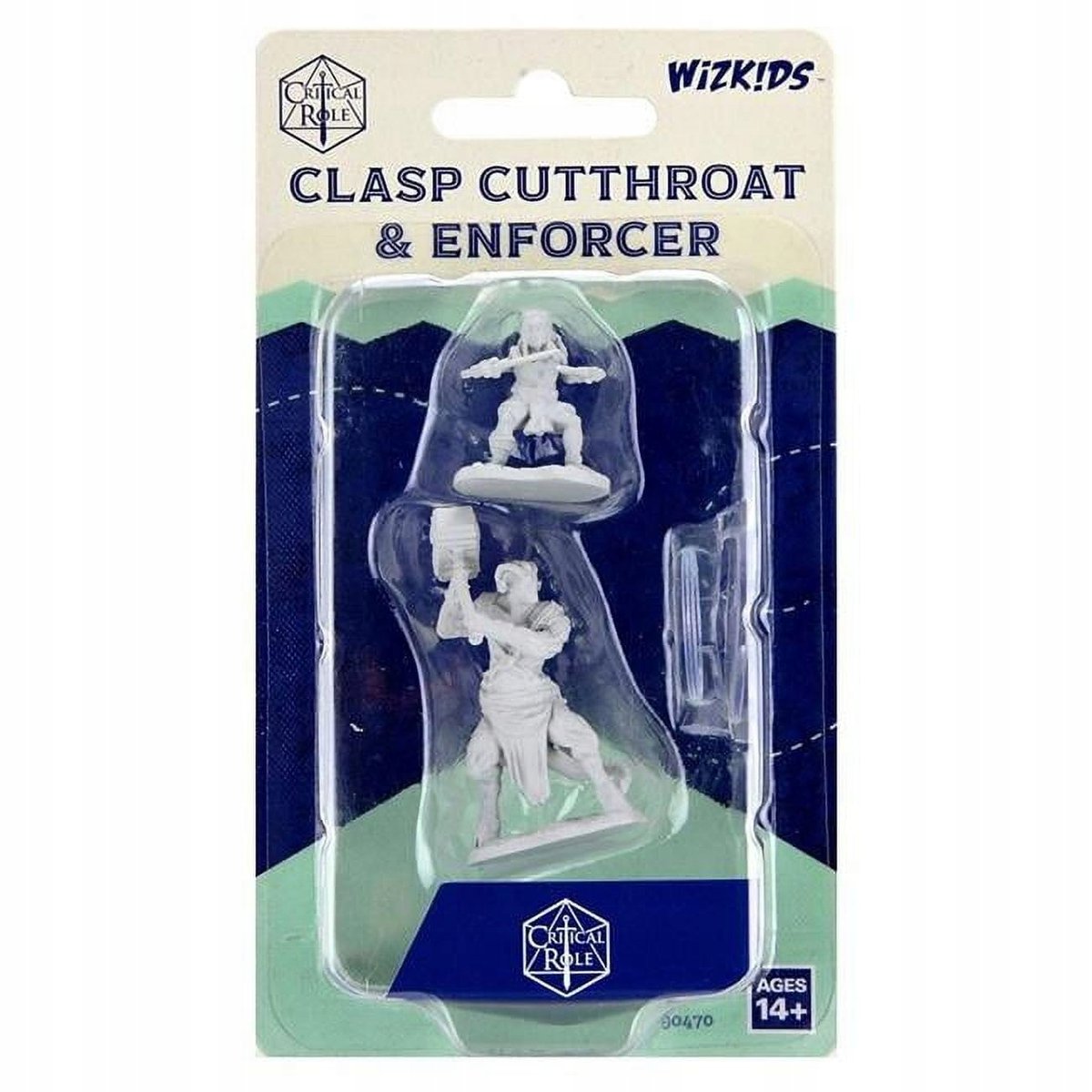 Rola krytyczna NECA Niemalowane miniatury: W2 Clasp Cutthroat & Enforce ...