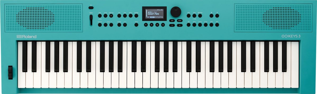 'Roland Go:Keys3 Turquoise Keyboard Roland Gokeys3-Tq' - Roland ...