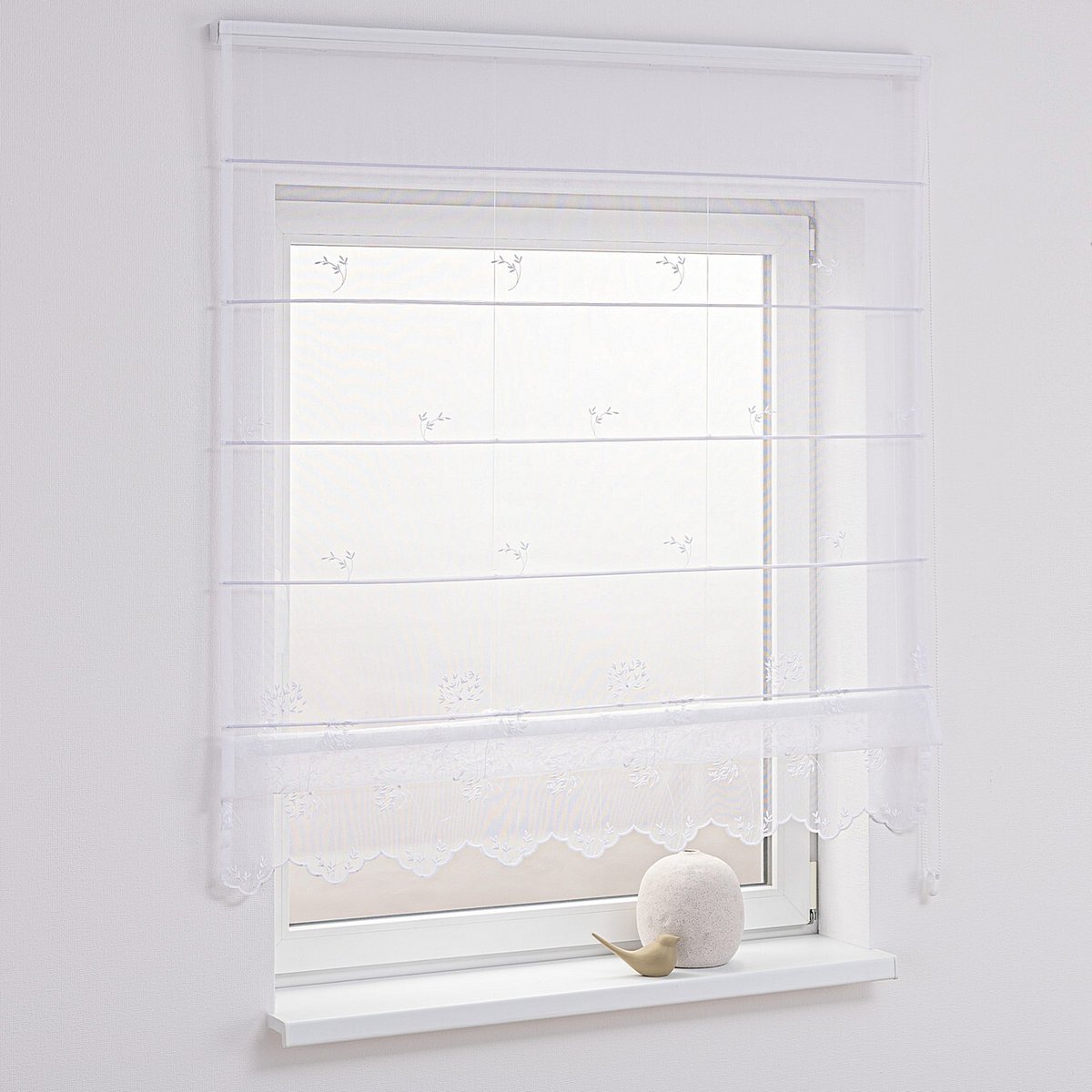 Roleta woalowa Modena, biały w dmuchawce, Woale i firany - Dekoria ...