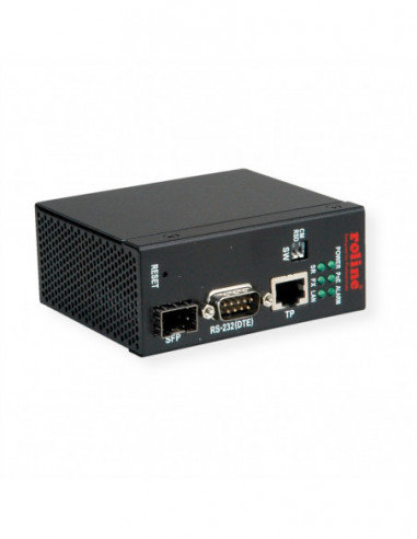 ROLINE Industrial Ethernet to Serial Media Converters (RS-232), 1x SFP - Roline | Sklep EMPIK.COM