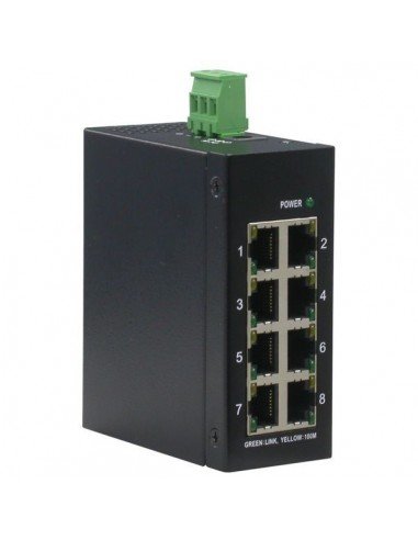 ROLINE Przemysłowy Switch 8-portowy RJ45 niezarządzalny - Roline ...