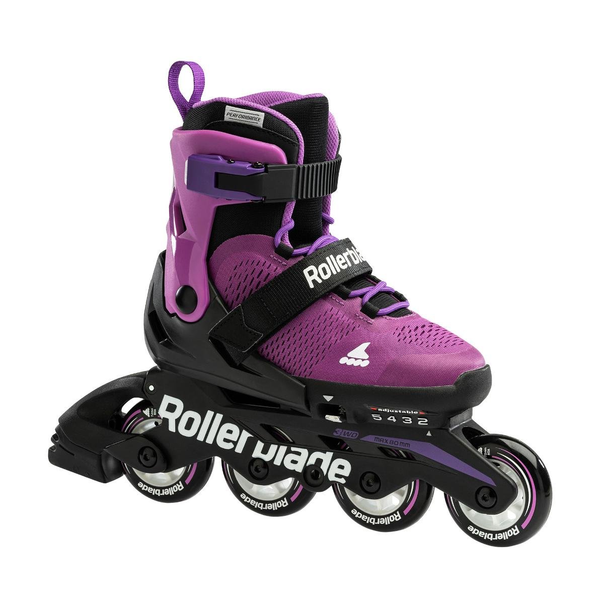 Rolki dziecięce Rollerblade Microblade fioletowe 07221900 9C4 ...