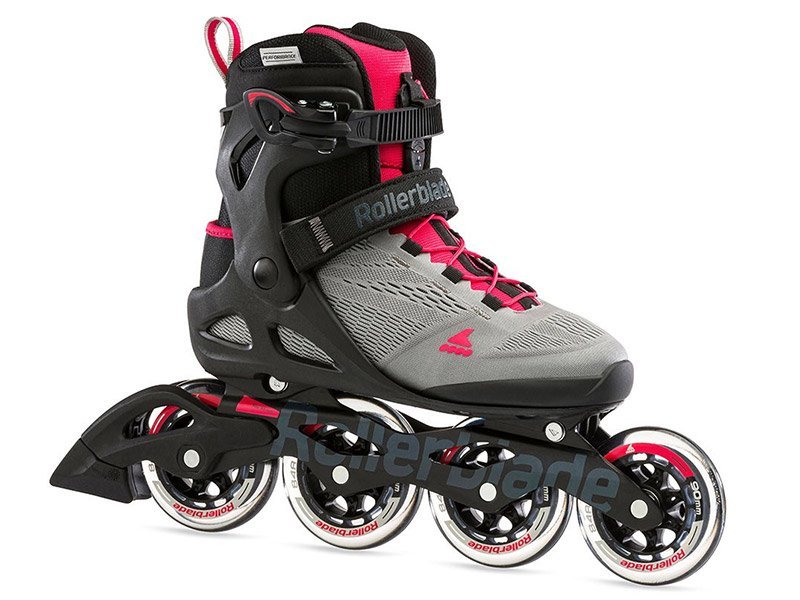 Rolki Rollerblade Macroblade 90 W Grey/Pink 2021 - Rollerblade | Sport ...