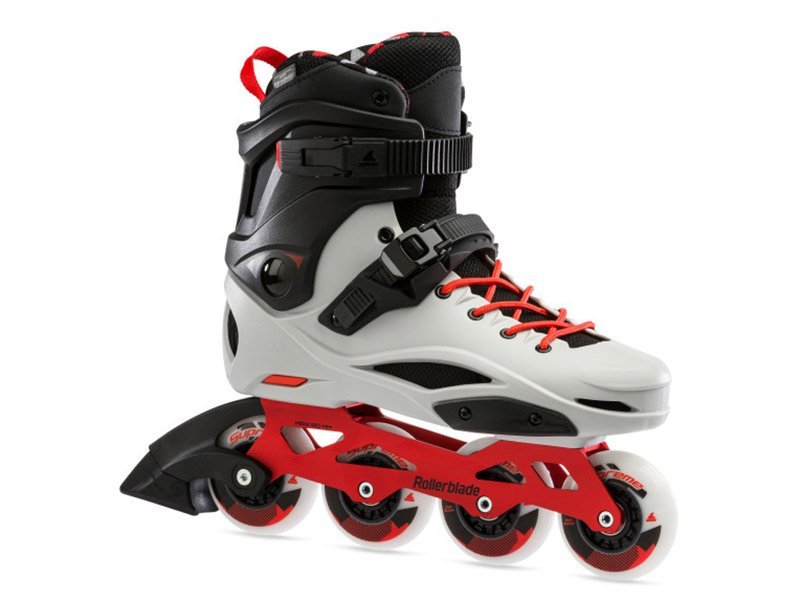 Rolki Rollerblade RB Pro X Grey / Warm Red - 38 - Rollerblade | Sport Sklep EMPIK.COM
