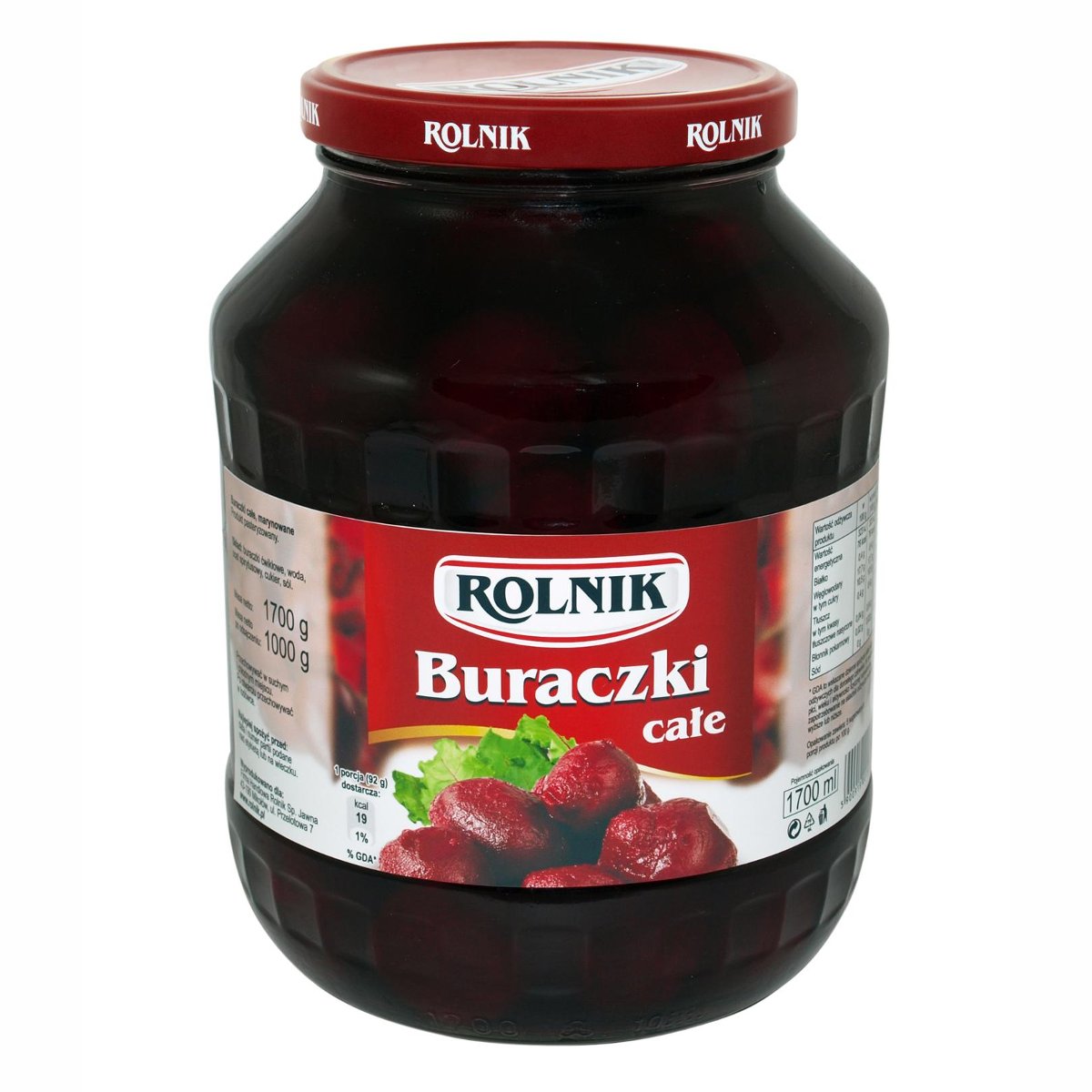 Rolnik buraczki całe 1,7 kg - Rolnik | Sklep EMPIK.COM