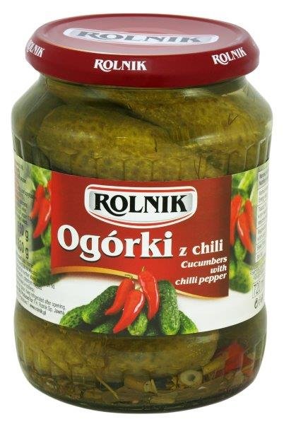 Rolnik Ogórki Z Chili 720 Ml - Inna marka | Sklep EMPIK.COM