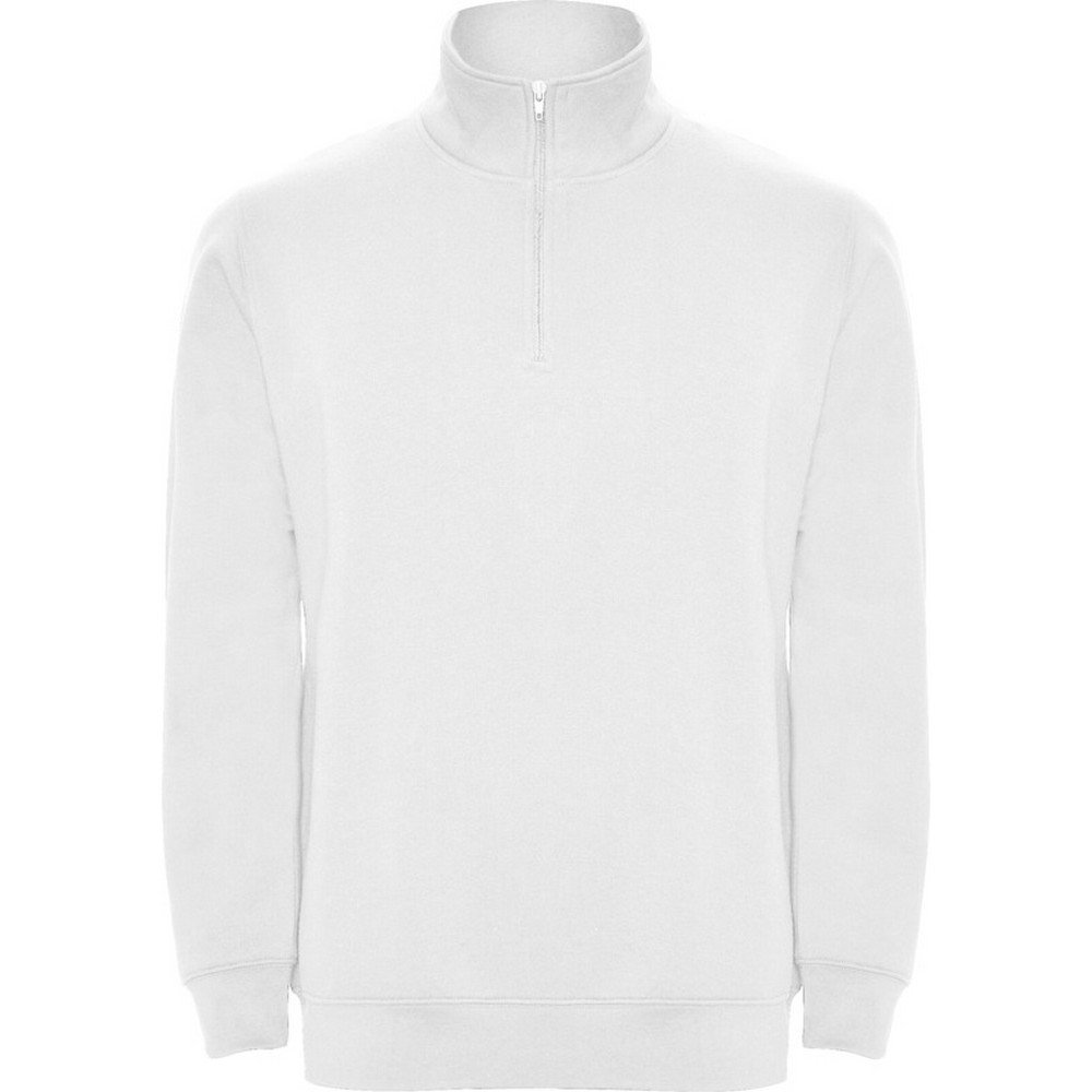 Roly Męska Bluza Rozpinana Aneto Quarter Zip (XL 8,5-9 / Ciepły Biały ...