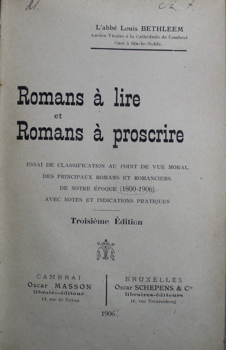Romans a lire et Romans a proscrire 1906 r. - W opisie | Książka w Empik