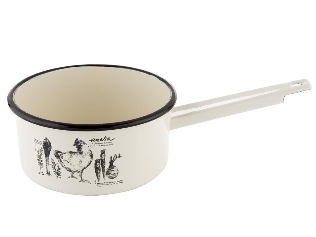 Rondel emaliowany Emalia Polska Pleszew Rosół 16 cm 1,6 l - Emalia ...