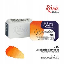 ROSA Gallery akwarela kostka 2,5ml 735 Quinac.Gold - Rosa | Sklep EMPIK.COM