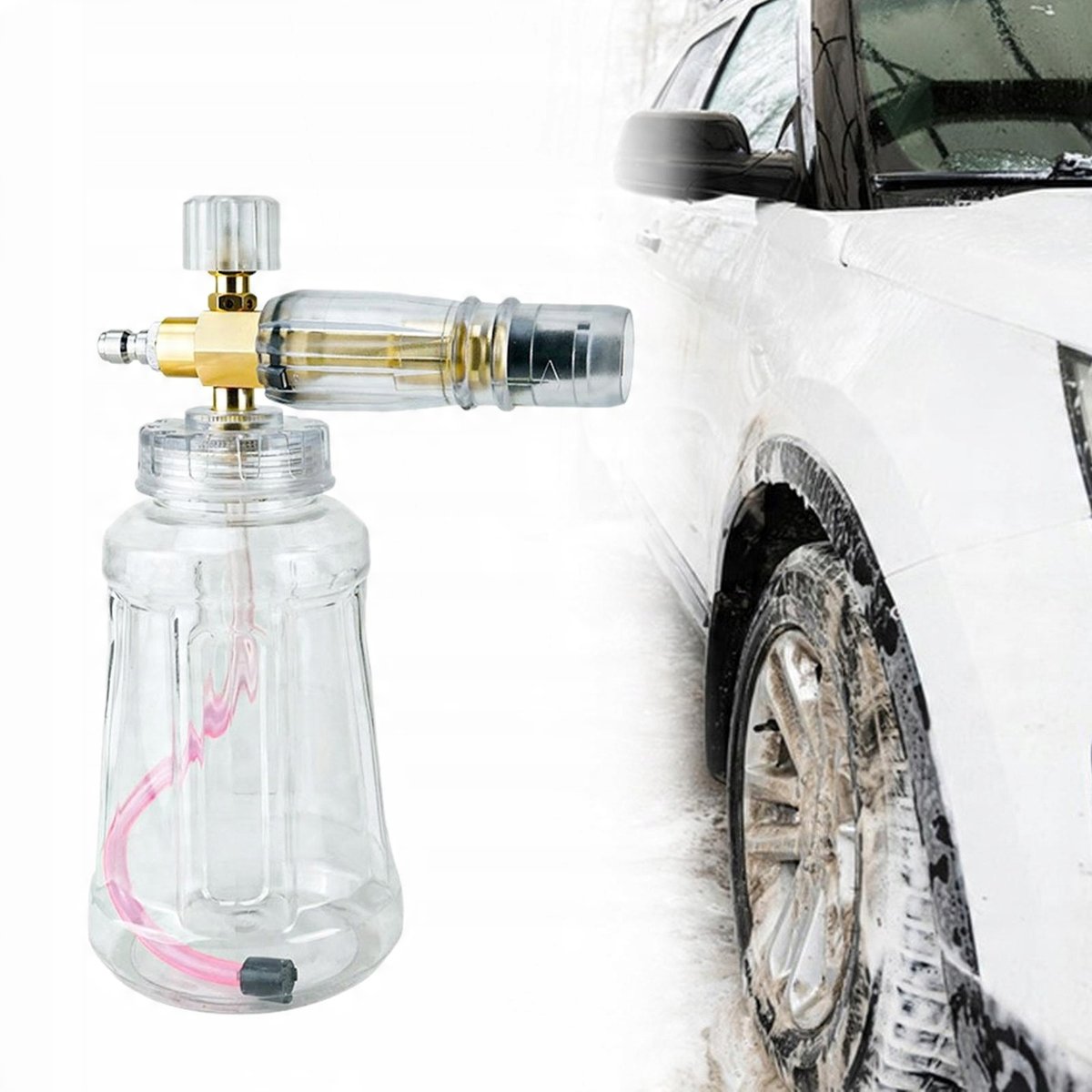 Rosfix ClearFoam ProJet CF100 – Pianownica 1L | Mosiężny Korpus | Regulacja Kąta i Dozowania ...