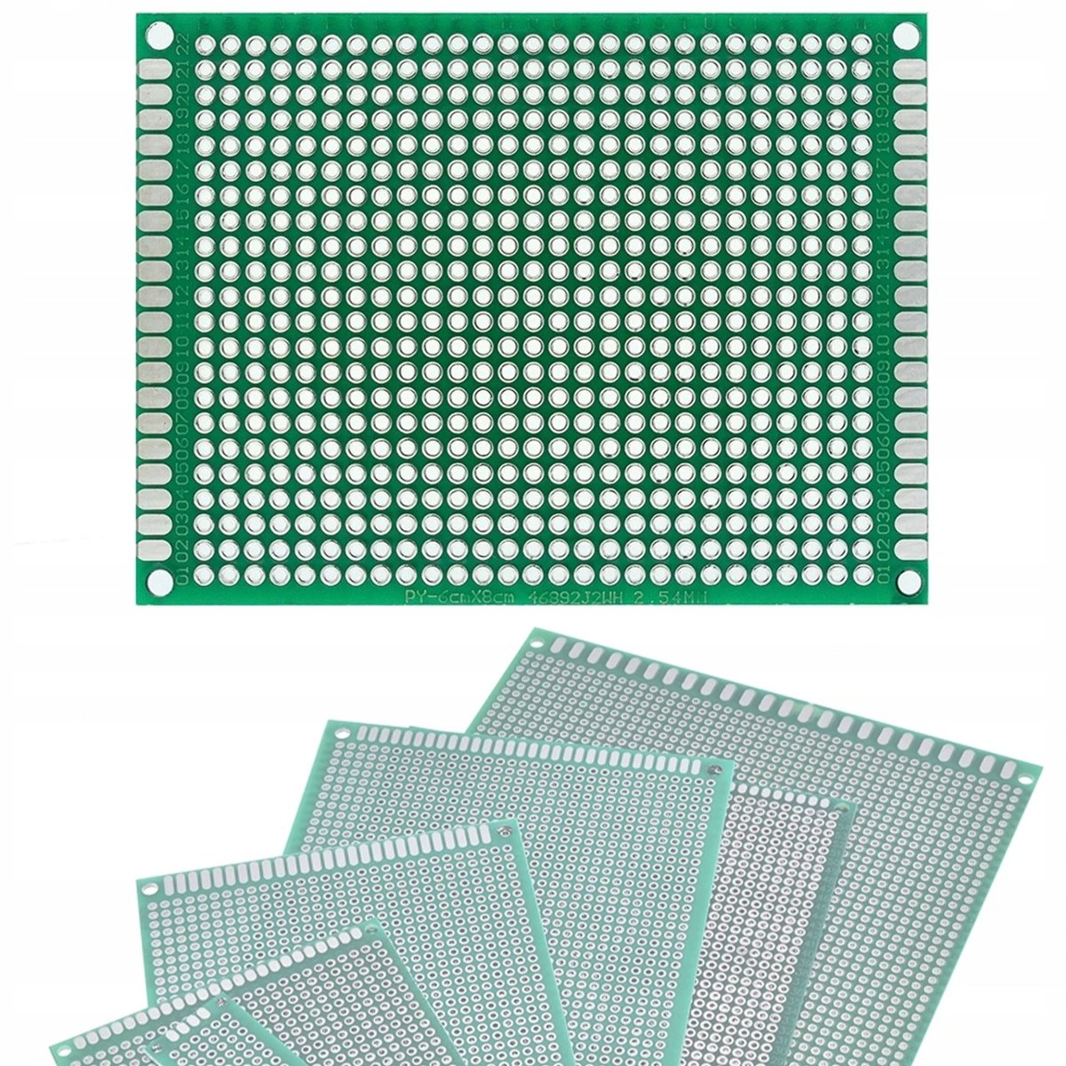 Rosfix Dwustronna Płytka Prototypowa 60 x 80 mm – Uniwersalna do ...