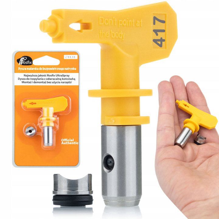 Rosfix Dysza Malarska Ultra Spray Model 417 – Szerokość Natrysku 20 cm ...