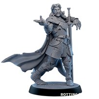 Rotting Książę Rycerz Amant Figurka 14k + BONUS do DND D&D druk 3D RPG ...