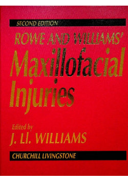 Rowe and Williams Maxillofacial Injuries - | Książka w Empik