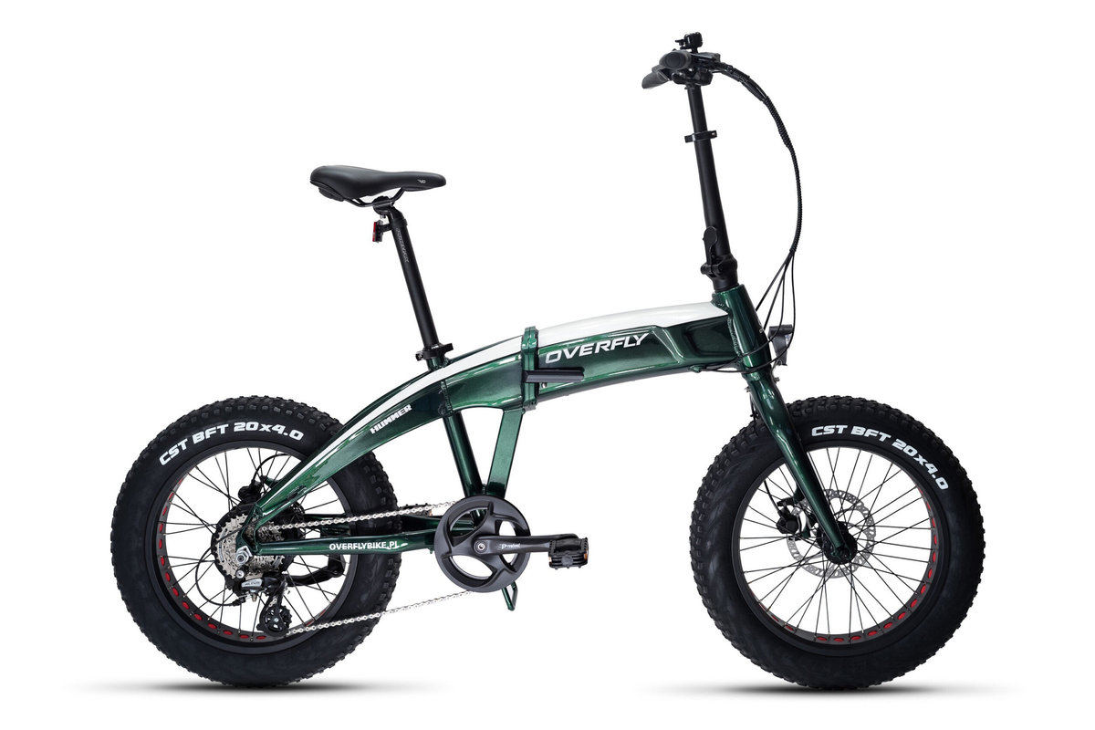 Rower Elektryczny Overfly Hummer 12.8 Ah / 460 Wh Zasięg 70-80 km ...