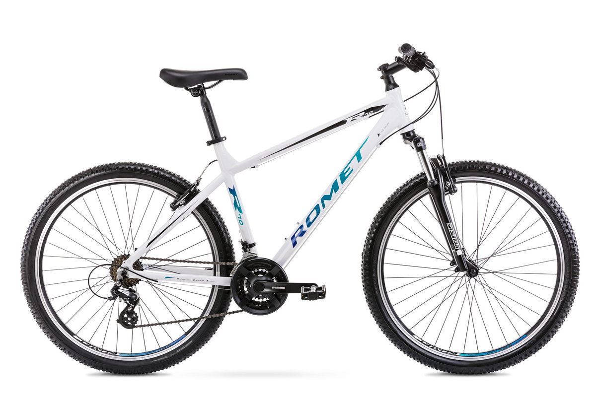 Rower górski damski Romet 27,5 cali biały z przerzutkami - Romet ...
