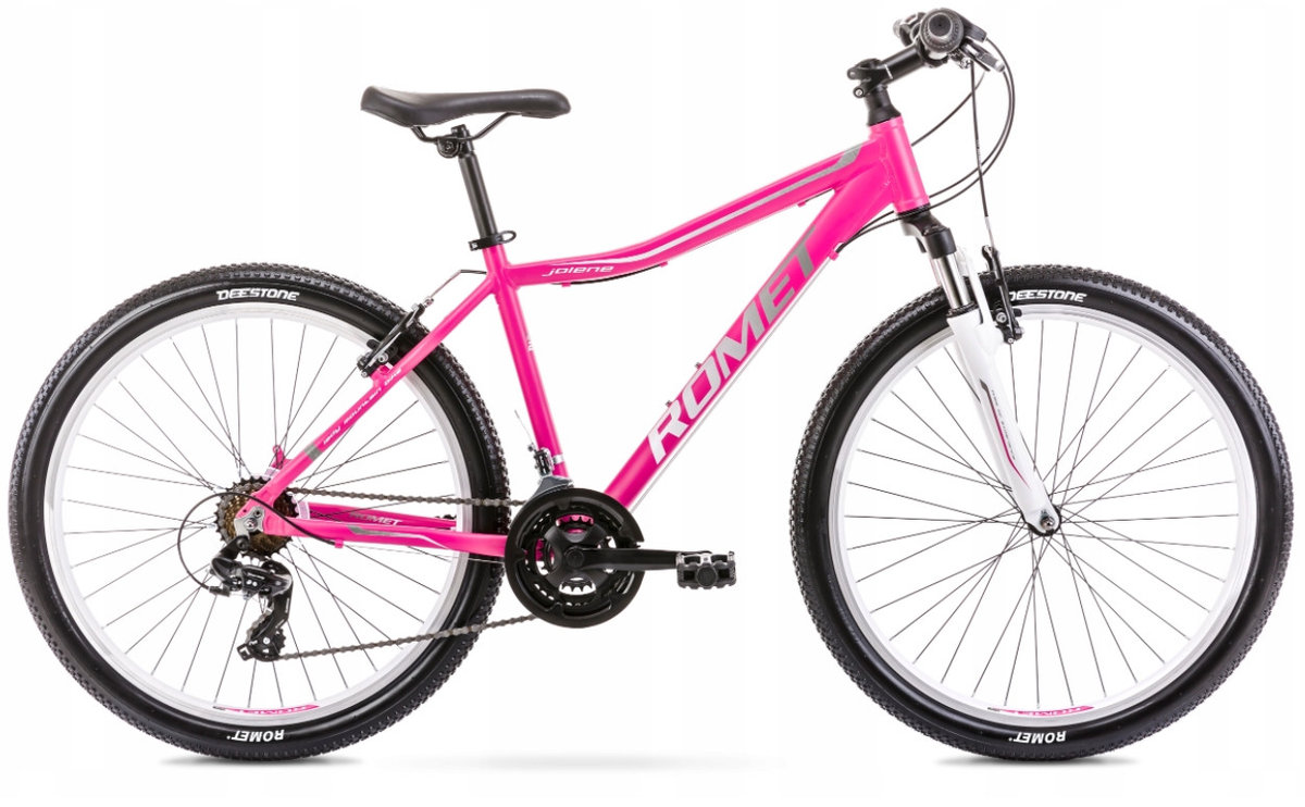 Rower górski dla dziewczynki Romet 26 cali różowy z przerzutkami ...