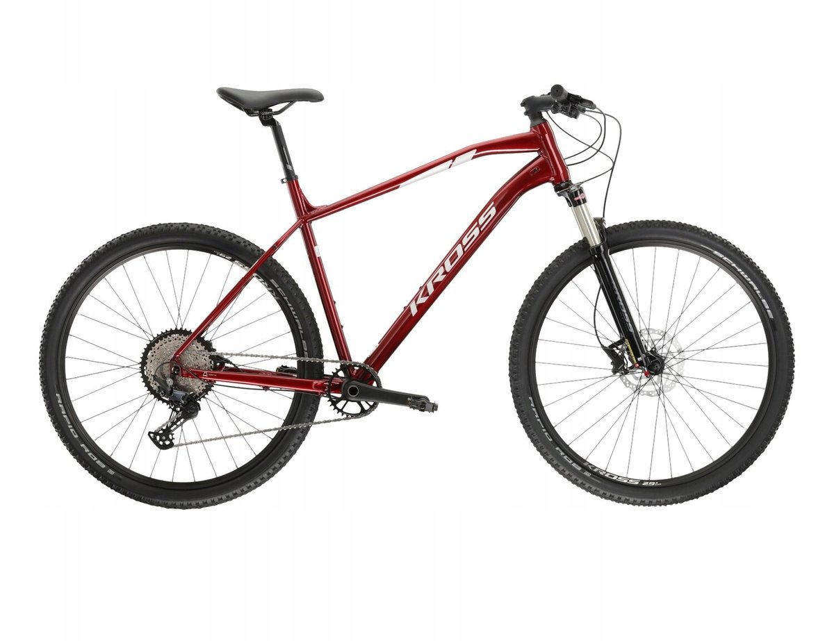 Rower górski męski Kross 29 cali czerwony z przerzutkami - Kross ...