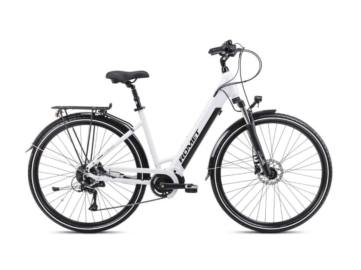 Rower górski ROMET WAVE 3.0 504WH 2024 biało-czarny, 19, 28, nd ...