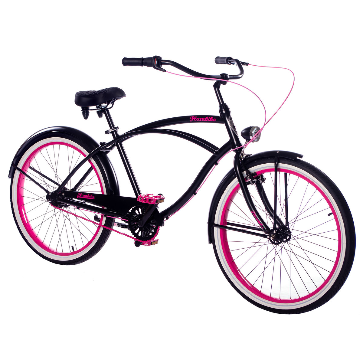 Rower miejski damski Rider Go Girl Pink 7B rama 19" koło 26" - PlumBike ...