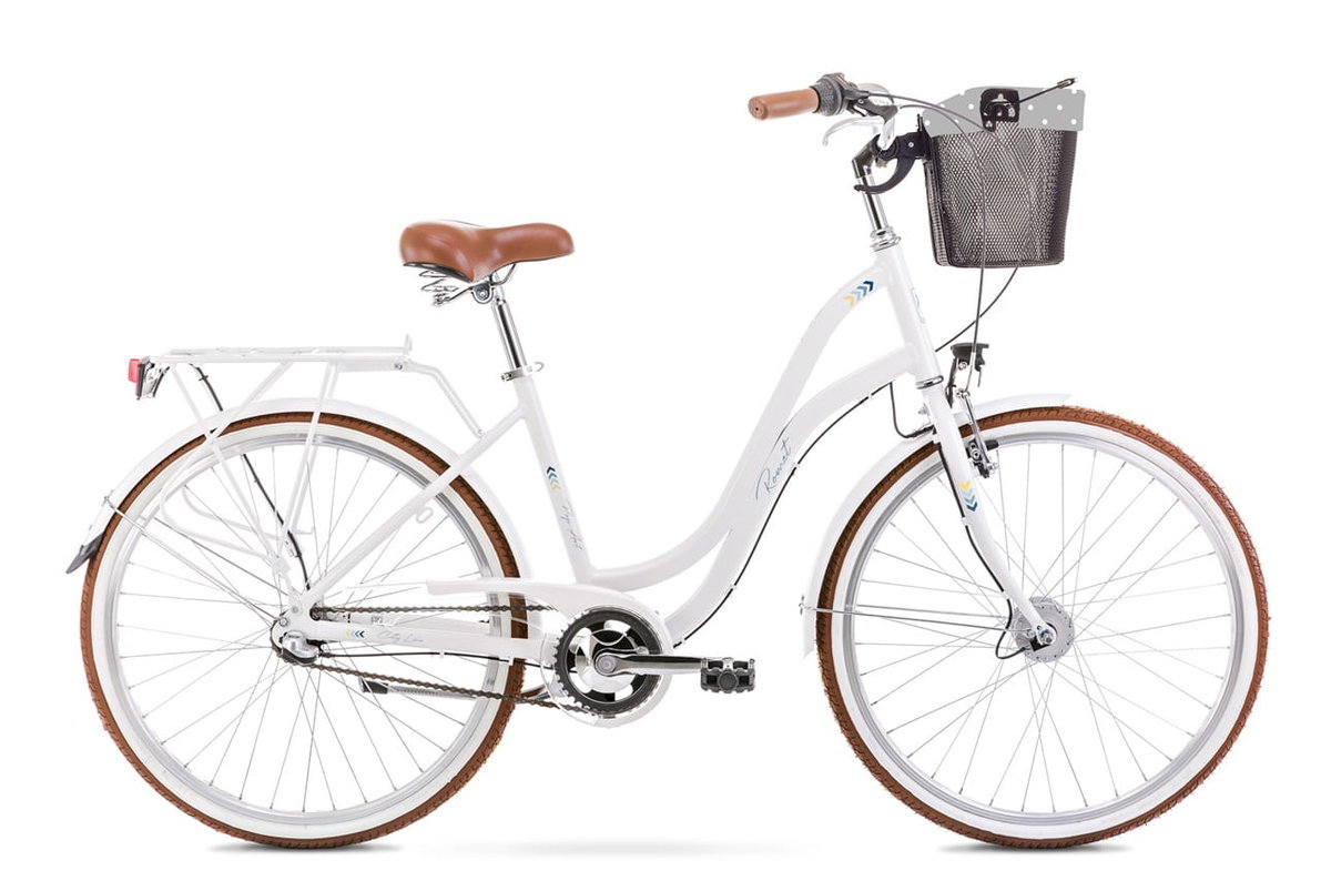 Rower miejski ROMET POP ART 26 2021 biały, 19 - Romet | Sport Sklep ...