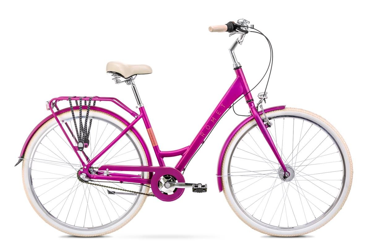 Rower miejski ROMET SONATA CLASSIC 2024 różowa, 18, 28, nd., kobieta ...
