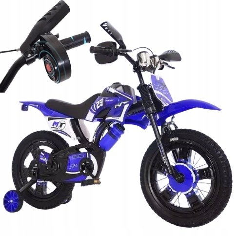 Rower Rowerek Dziecięcy Jak Cross 16" Cali Motor Enduro Grzechotka ...