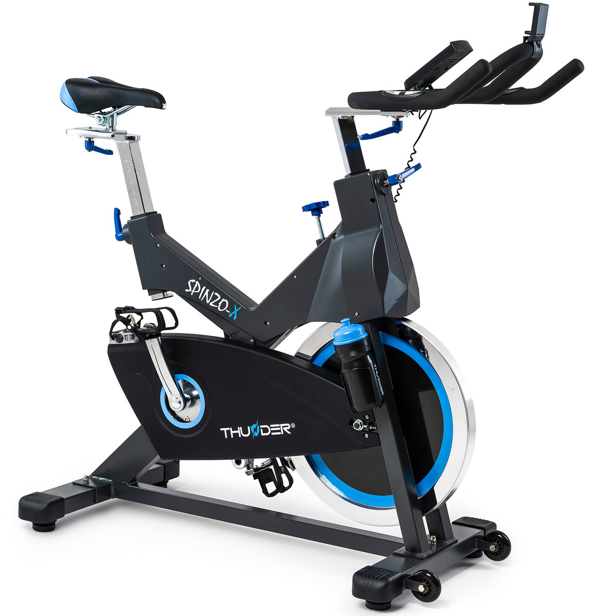 Rower spinningowy magnetyczny treningowy - Thunder | Sport Sklep EMPIK.COM
