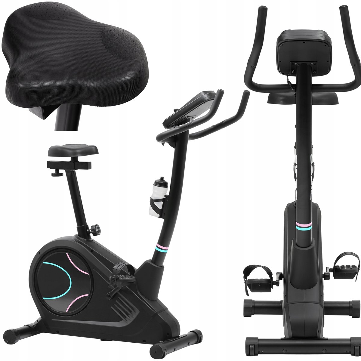 Rower Stacjonarny Magnetyczny Pionowy Treningowy Rowerek do Ćwiczeń ...
