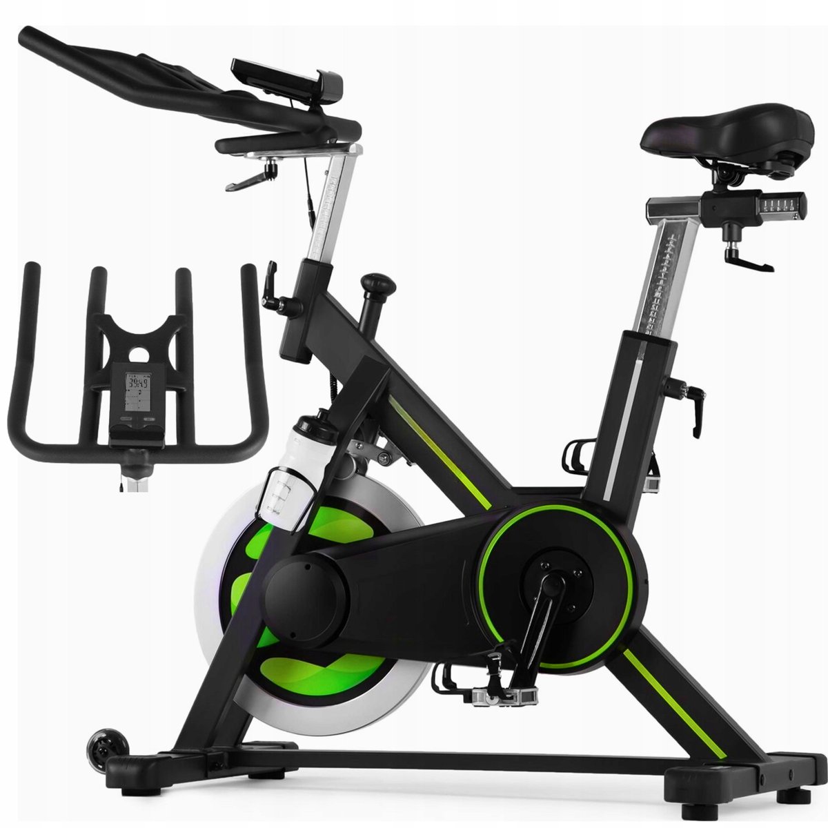 Rower Stacjonarny Magnetyczny Treningowy Domowy do Ćwiczeń Spinningowy ...