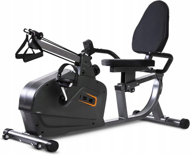 Rower Treningowy Poziomy Z Gumami Do Treningu Rąk Ise Sy 6910 Max Waga ...