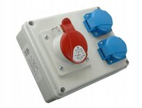 Rozdzielnia stała 1x32A 5p 2x250V ROSP 3231 - SEZ | Sklep EMPIK.COM