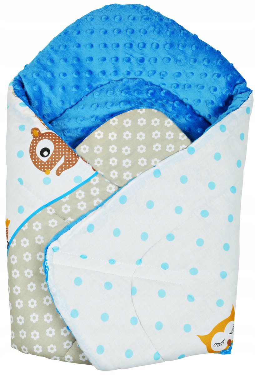 Rożek niemowlęcy Otulacz MINKY dla niemowląt Becik noworodka dzieci Bawełna - Tuppi | Sklep ...