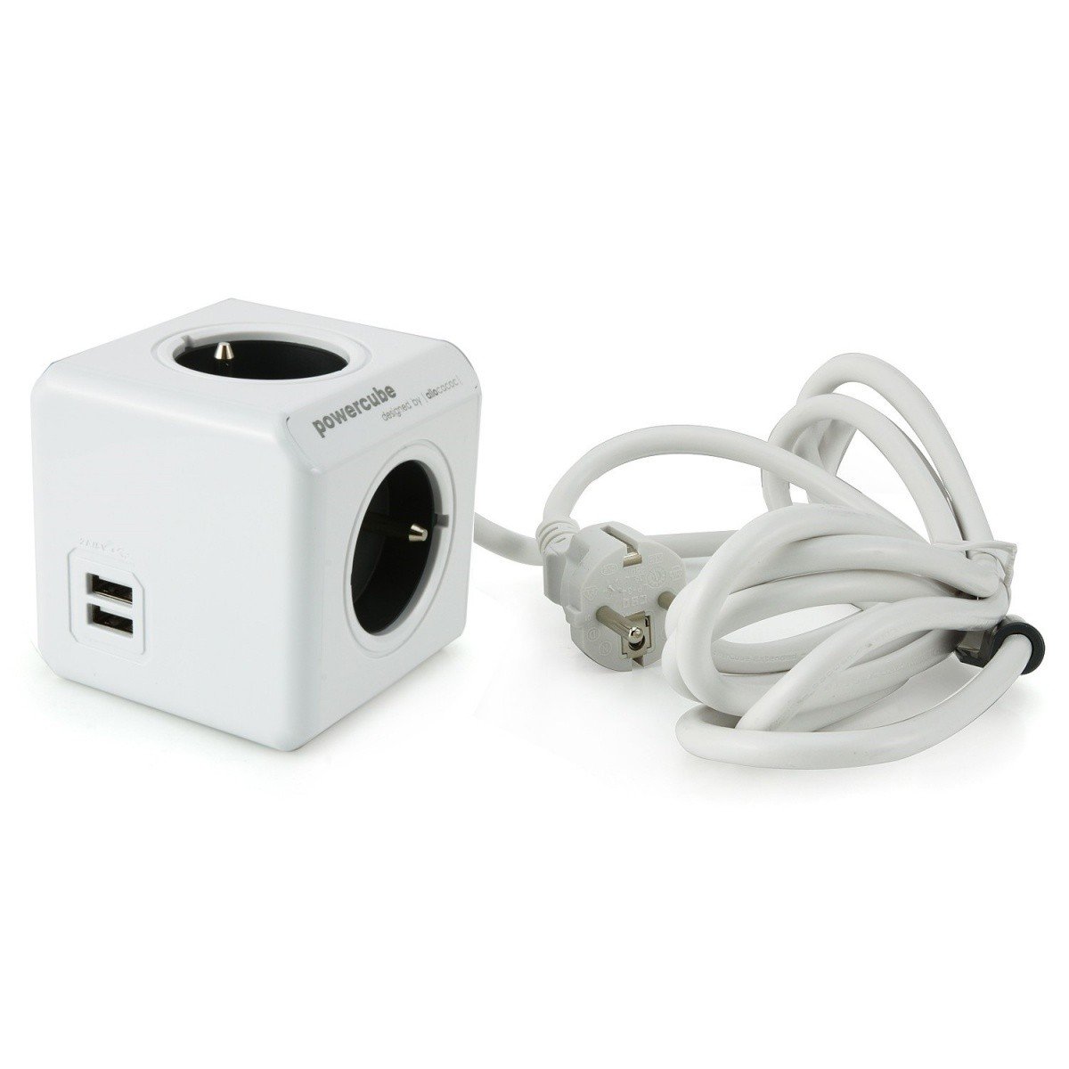Rozgałęziacz ALLOCACOC PowerCube 2402, 4 gniazda - ALLOCACOC | Sklep ...