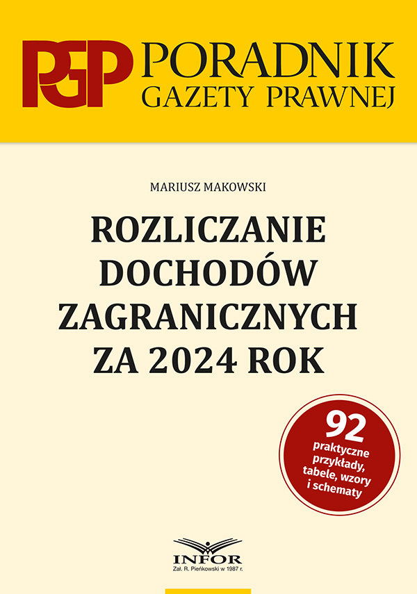 Rozliczanie dochodów zagranicznych za 2024 r. - Makowski Mariusz | Książka w Empik