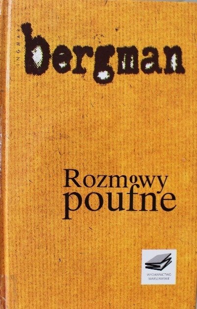 Rozmowy poufne - Bergman Ingmar | Książka w Empik