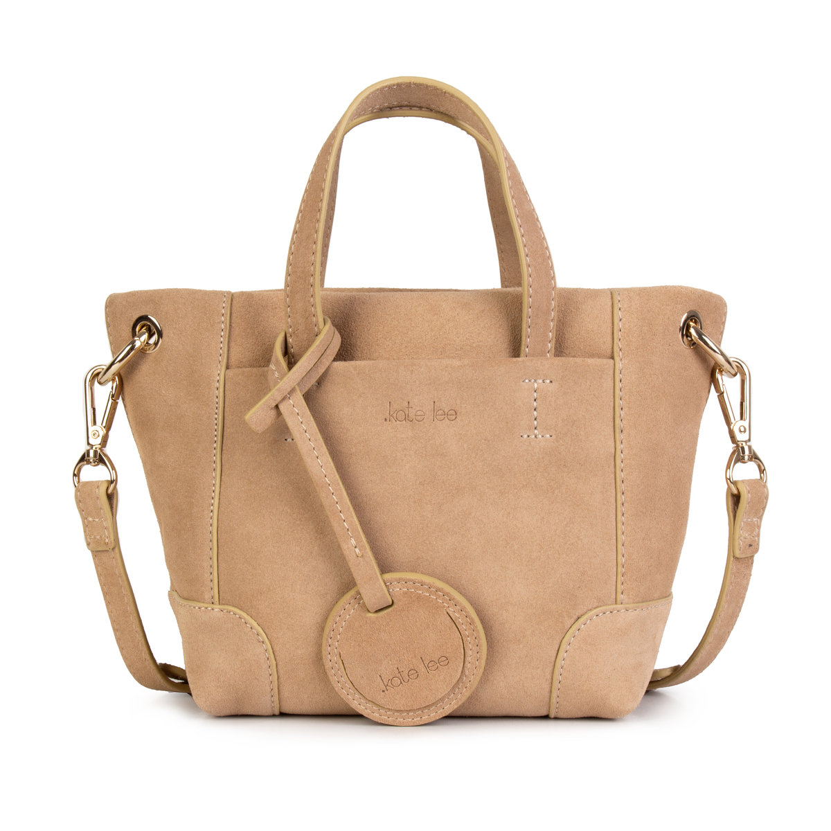 Różowo-beżowa torba na ramię Kate Lee Tane - Kate Lee | Moda Sklep ...