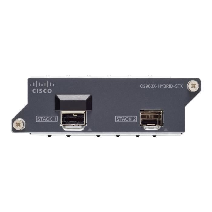 Rozszerzony moduł hybrydowego układania sieciowego Cisco FlexStack dla ...