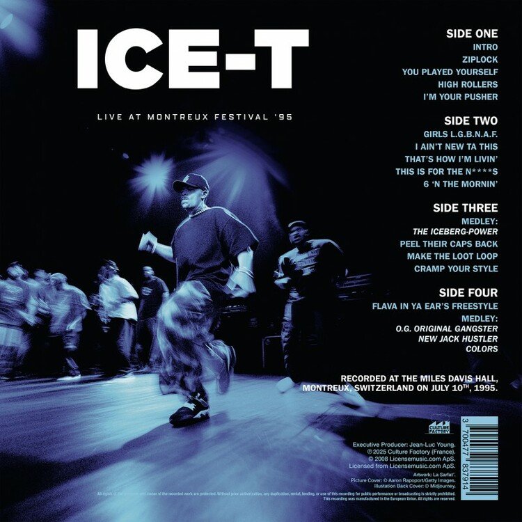 (RSD25) ICE T Live at The Miles Davis Hall - Montreux 1995 (2xLP) - Ice-T | Muzyka Sklep EMPIK.COM