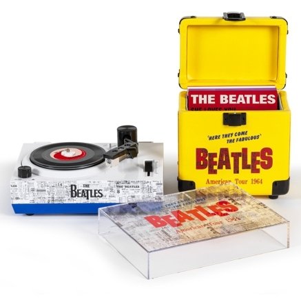 RSD3 MINI TURNATBLE - MINI GRAMOFON + 4x THE BEATLES VINYLS - Beatles ...