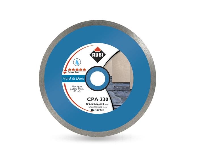 Rubi Tarcza Diamentowa Do Twardych Materiałów Cpa 250X25,4 Mm Rubi30929 ...