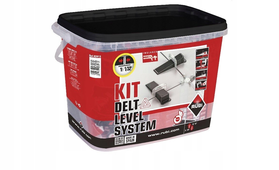 RUBI Zestaw DELTA LEVEL SYSTEM 1MM V3 - RUBI | Sklep EMPIK.COM
