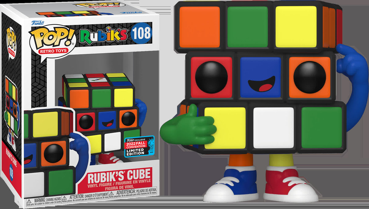 Rubik's Cube - NYCC 2022 - Funko pop - #108 - Funko | Sklep EMPIK.COM