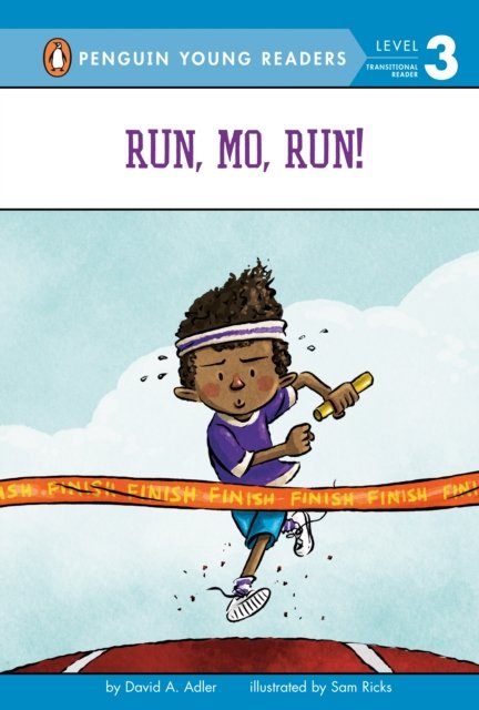 Run, Mo, Run - David A. Adler | Książka w Empik